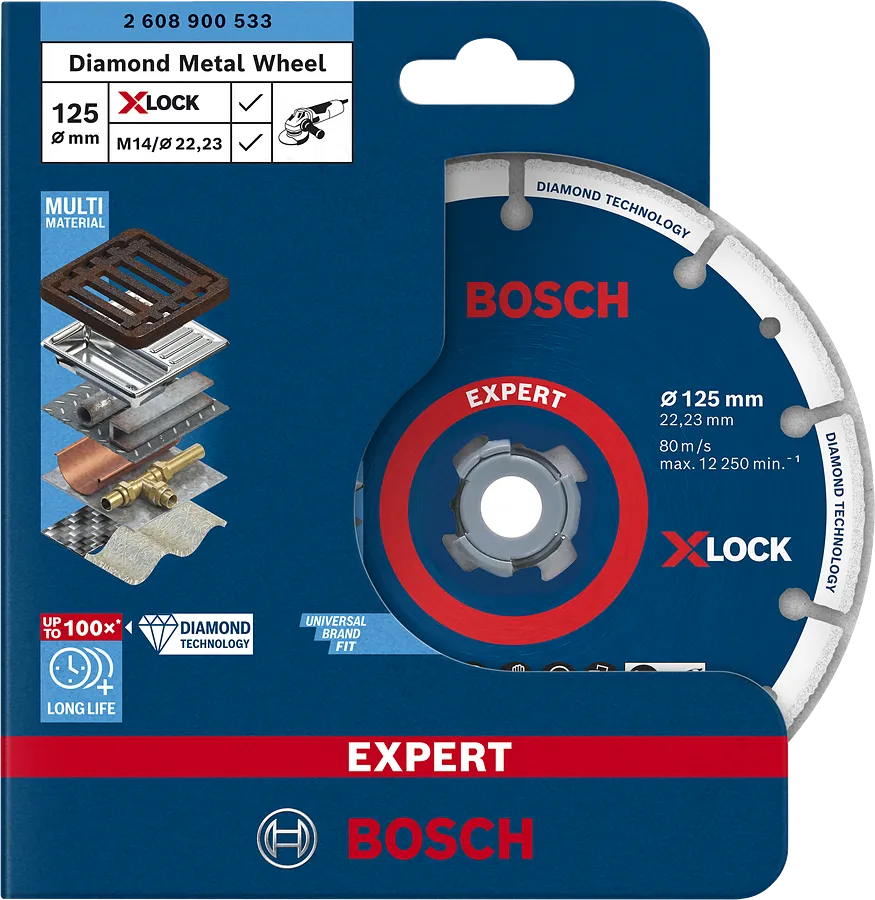 EXPERT Diamond Metal Wheel Cutting Disc - Bosch Professional