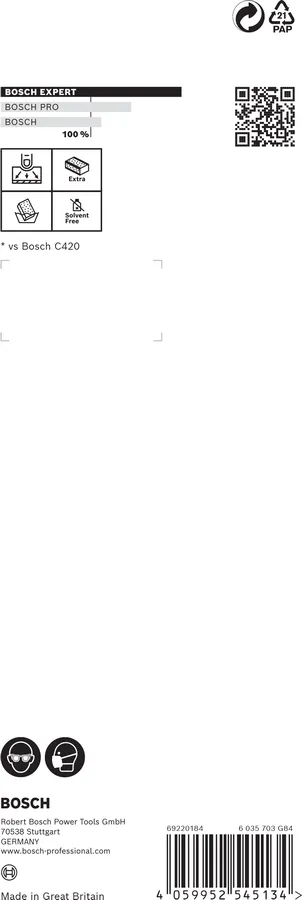 EXPERT S471 Standard Sanding Block - Bosch Professional