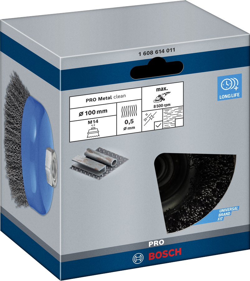 PRO Metal clean Cup Brush - Bosch Professional