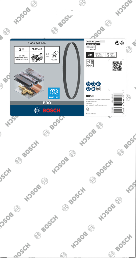 PRO CB281418 Band Saw Blade - Bosch Professional