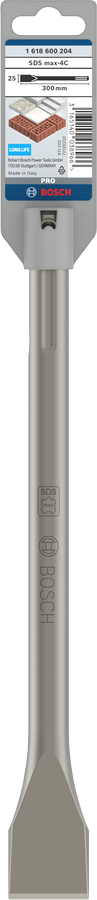 PRO SDS max-4C Flat Chisel - Bosch Professional