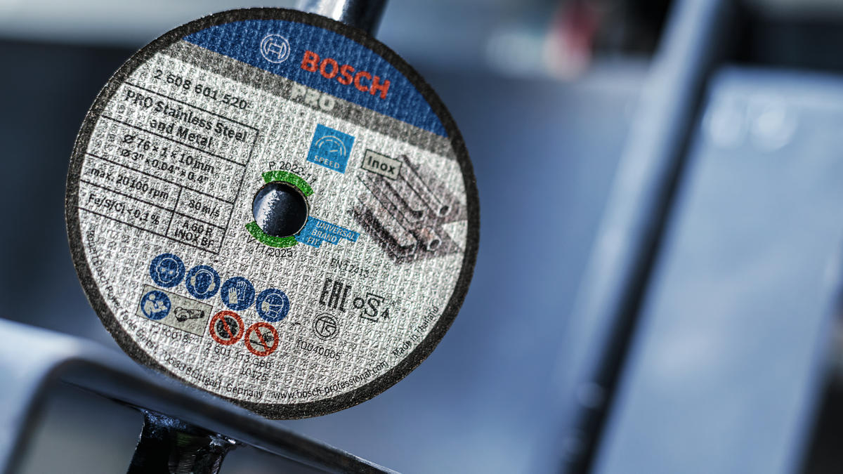 PRO Stainless Steel and Metal Bonded Cutting Disc - Bosch Professional