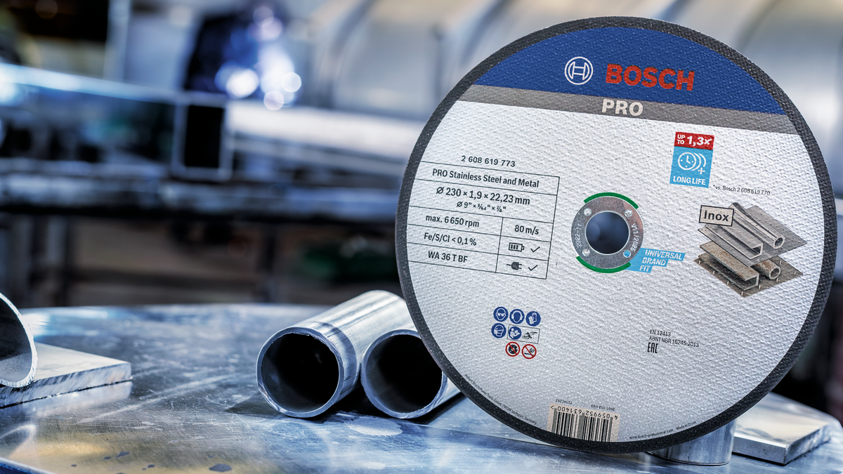 PRO Stainless Steel and Metal Bonded Cutting Disc - Bosch Professional