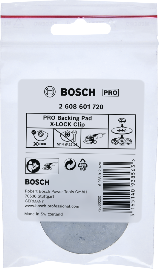 PRO Backing Pad Clip - Bosch Professional