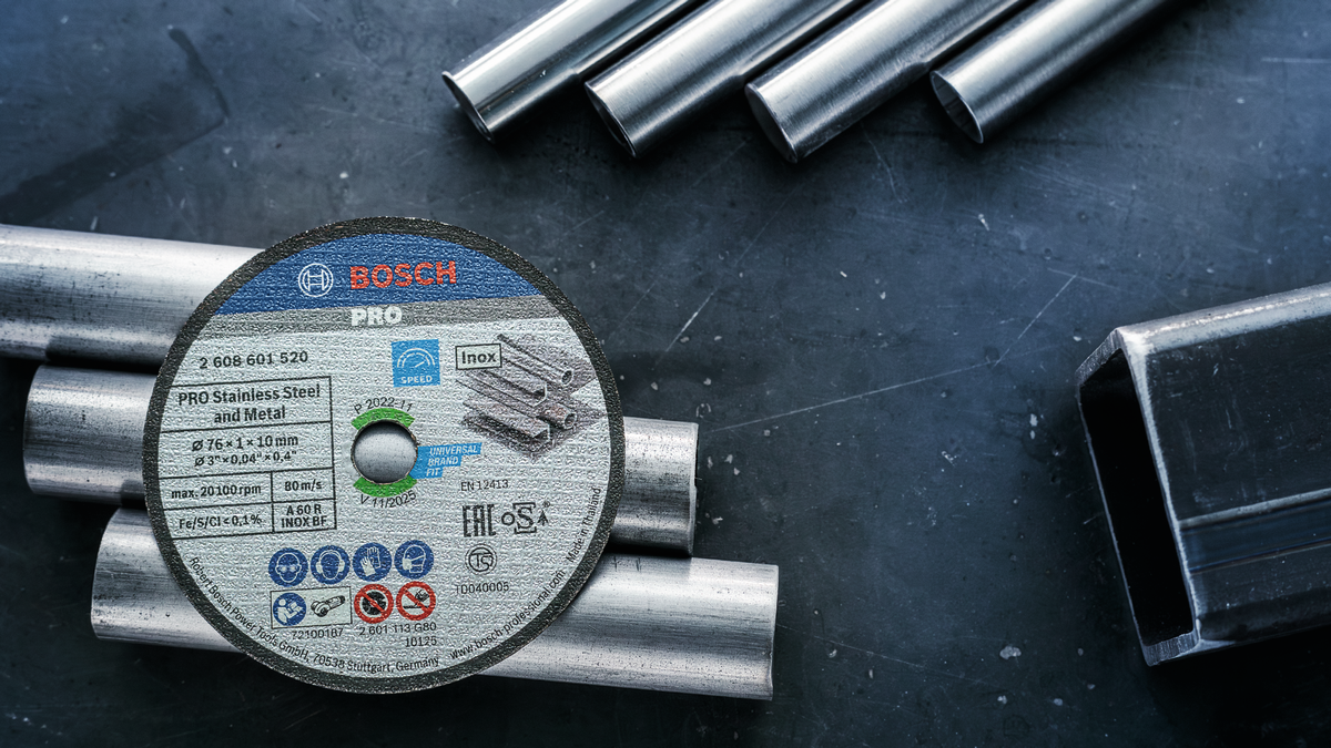 PRO Stainless Steel and Metal Bonded Cutting Disc - Bosch Professional