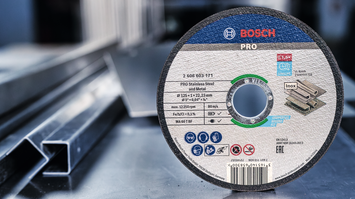 PRO Stainless Steel and Metal Bonded Cutting Disc - Bosch Professional