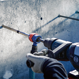 Dust attachments for drilling concrete | Bosch Professional