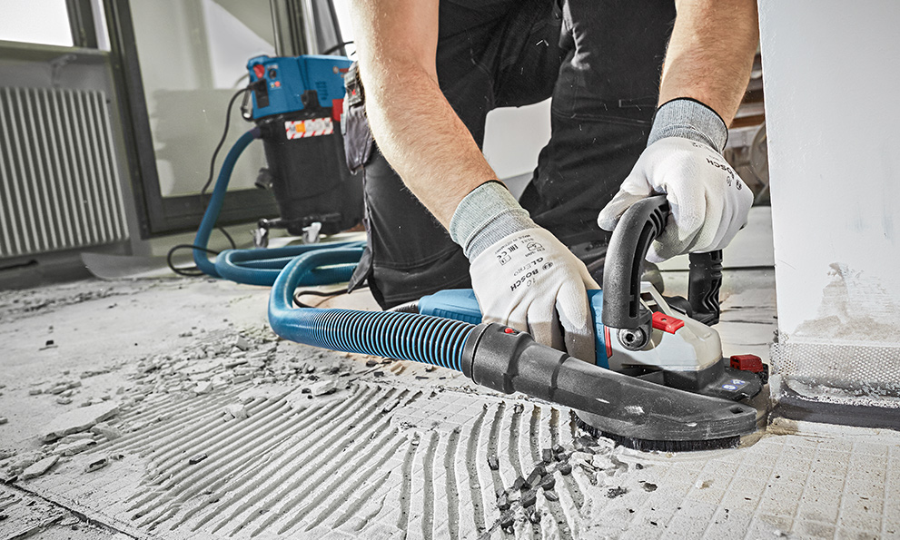 Dust solutions for grinding concrete | Bosch Professional