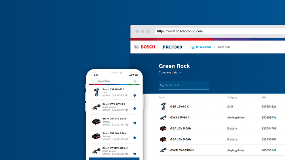Six-year warranty registration | Bosch Professional