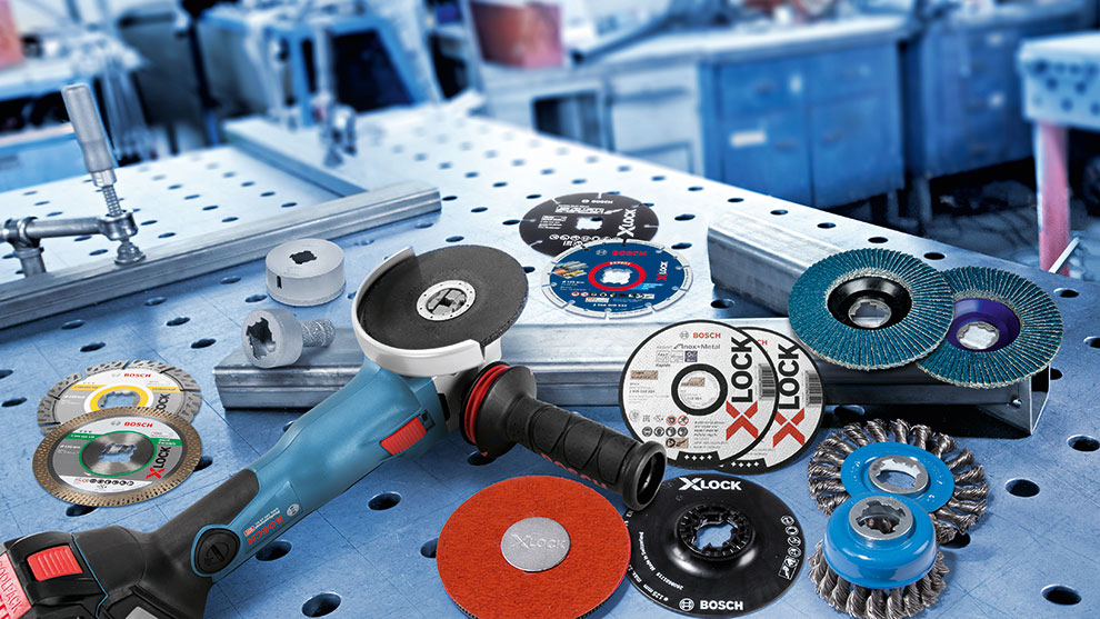 X-LOCK. The ultimate changing system for angle grinders. | Bosch ...