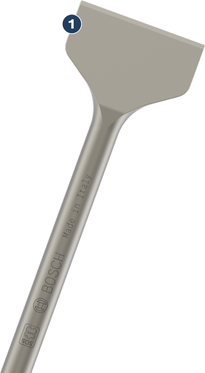Sds Max Chisel Bits Bosch 10x PRO SDS Max-4C Flat Chisel (for Concrete ...